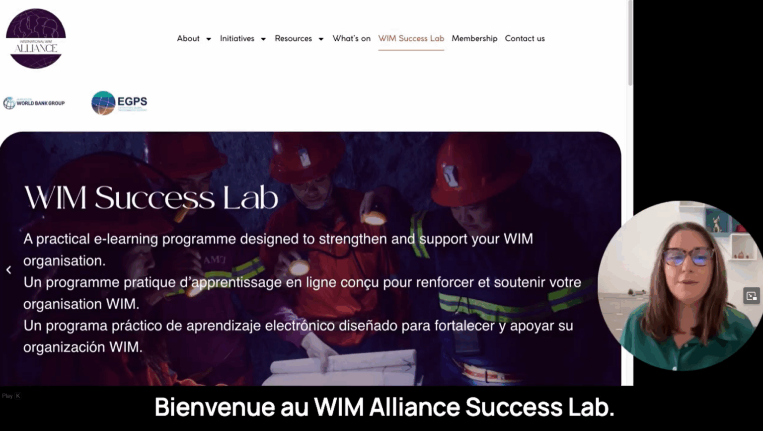 WIM Success Lab - WIMAlliance
